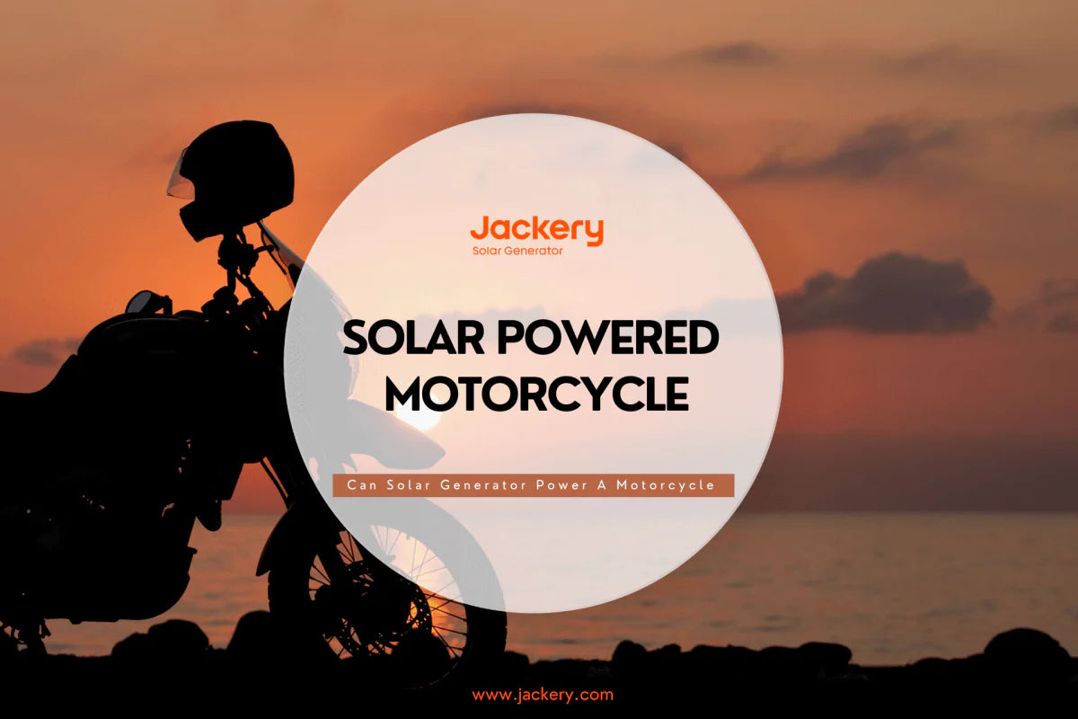 Solar Powered Motorcycle: Can A Solar Generator Power Motorcycles ...